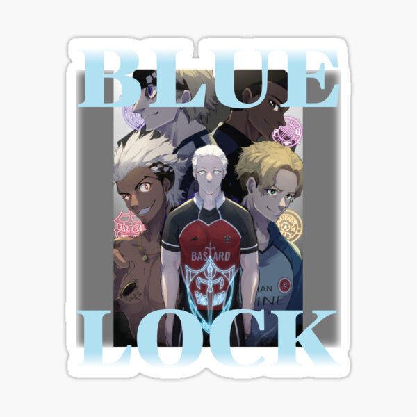 "Blue Lock Japanese Manga Anime" Sticker for Sale by ZippedShawn ...