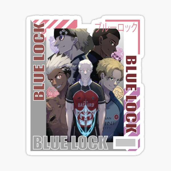 " Blue Lock Blue Lock Manga Anime " Sticker for Sale by ZippedShawn ...