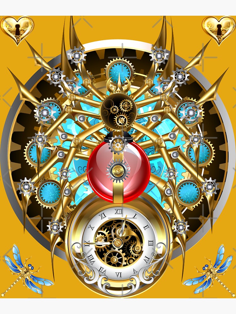 "Mech Spiders" Sticker for Sale by seriyusink69 | Redbubble