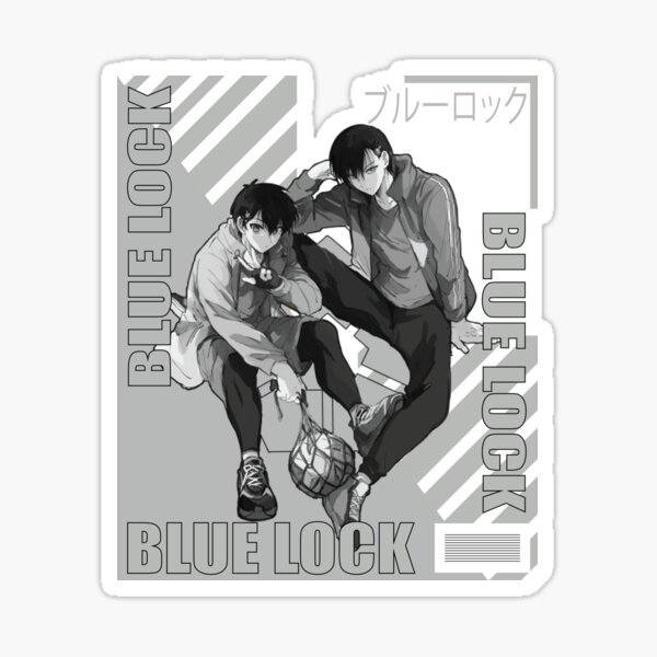 "Blue Lock Japanese Manga Anime" Sticker for Sale by ZippedShawn ...