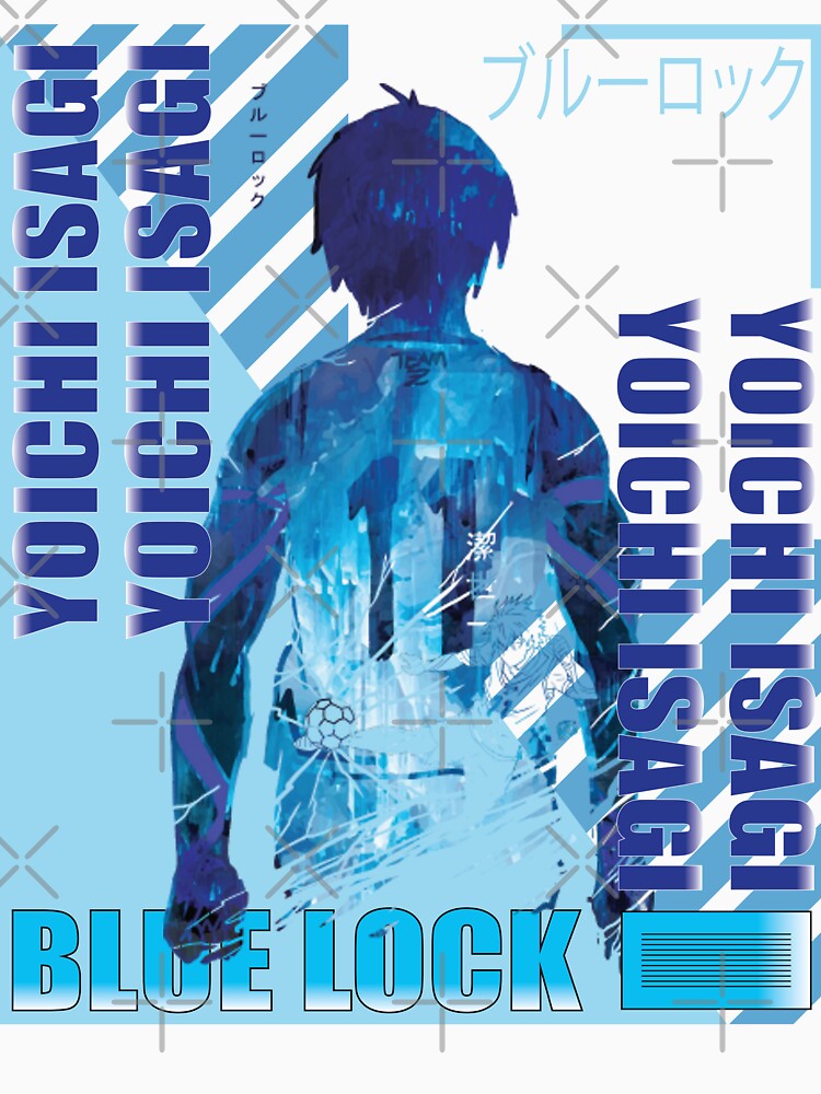 "Blue Lock Character T Shirt Yoichi Isagi, Blue Lock Anime Blue Lock ...