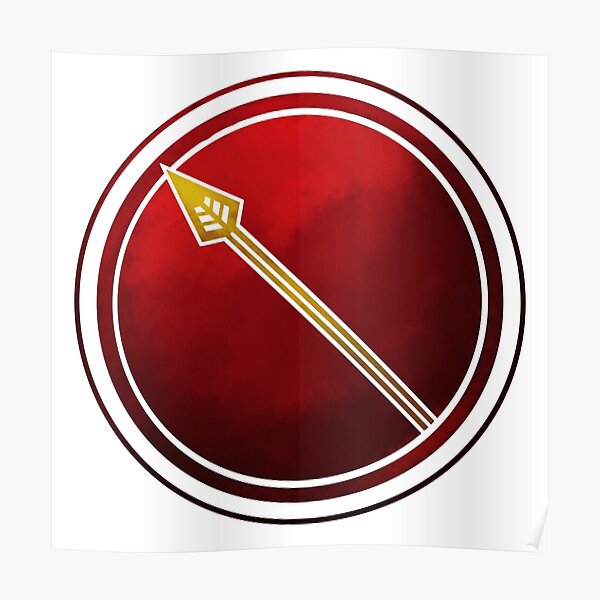 "Pyrrha Colored Emblem" Poster for Sale by TmbrW0lf-Studio | Redbubble