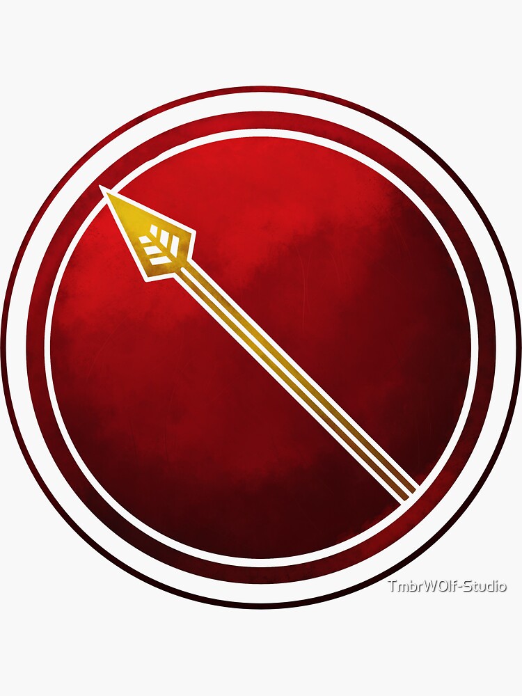 "Pyrrha Colored Emblem" Sticker for Sale by TmbrW0lf-Studio | Redbubble
