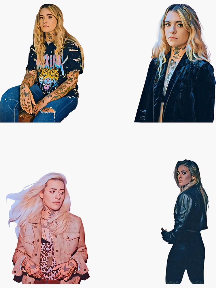 "Morgan Wade Sticker Pack " Sticker for Sale by loyalistwhiz | Redbubble