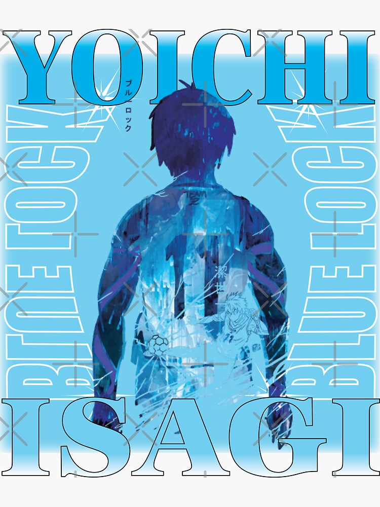 " Yoichi Isagi, Blue Lock Anime Blue Lock Manga Anime " Sticker for ...