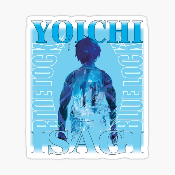 " Yoichi Isagi, Blue Lock Anime Blue Lock Manga Anime " Sticker for ...