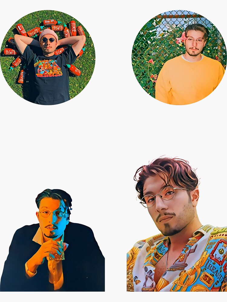 "bbno$ Sticker Pack " Sticker for Sale by loyalistwhiz | Redbubble