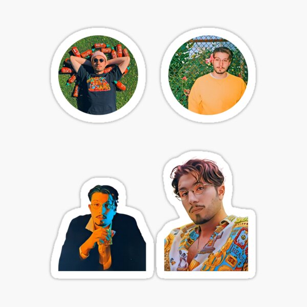 "bbno$ Sticker Pack " Sticker for Sale by loyalistwhiz | Redbubble