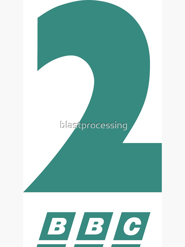 "BBC 2 vintage ident" Sticker for Sale by blastprocessing | Redbubble