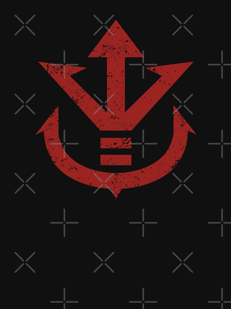 "Vegeta Saiyan Royal Symbol" T-shirt for Sale by artado | Redbubble ...