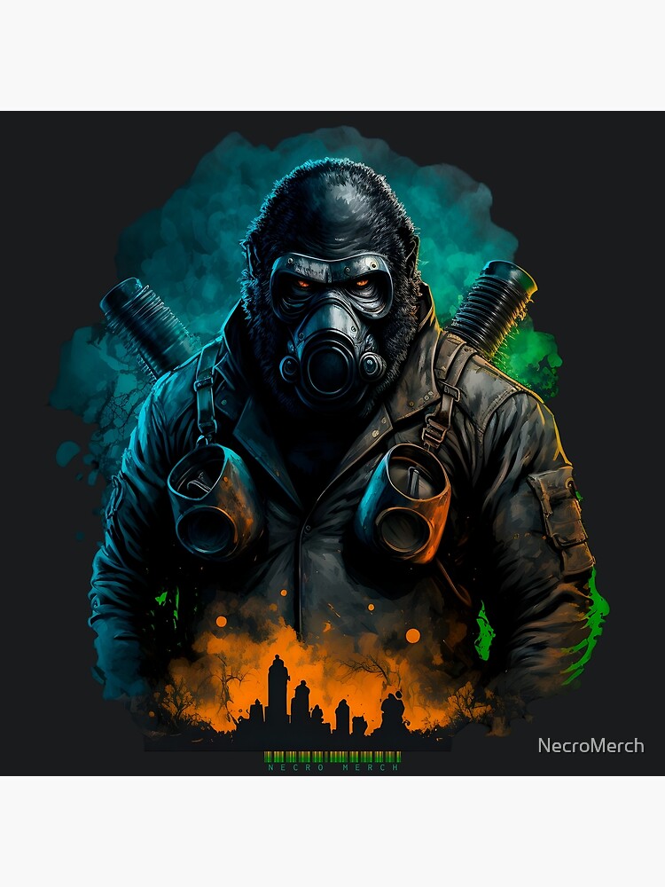 "Apecalypse - Necro Merch " Poster for Sale by NecroMerch | Redbubble