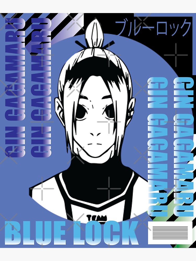 "Gagamaru Gin Blue Lock Blue Lock Manga Anime " Art Print for Sale by ...