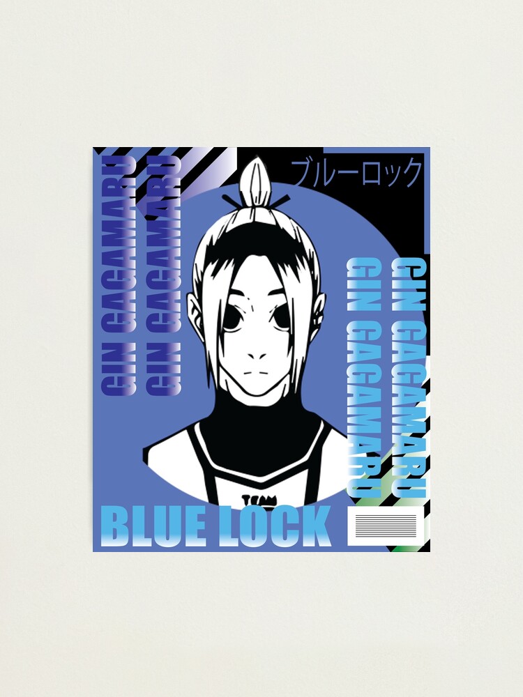 "Gagamaru Gin Blue Lock Blue Lock Manga Anime " Photographic Print for ...