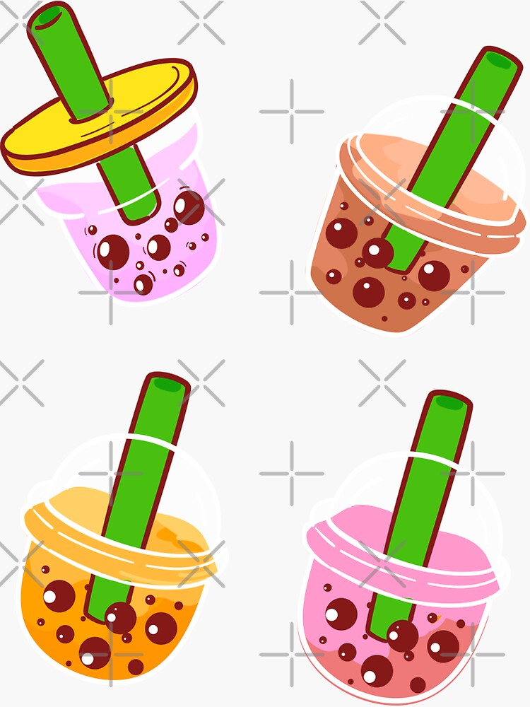 "Milk Tea" Sticker for Sale by jeiddesigns | Redbubble