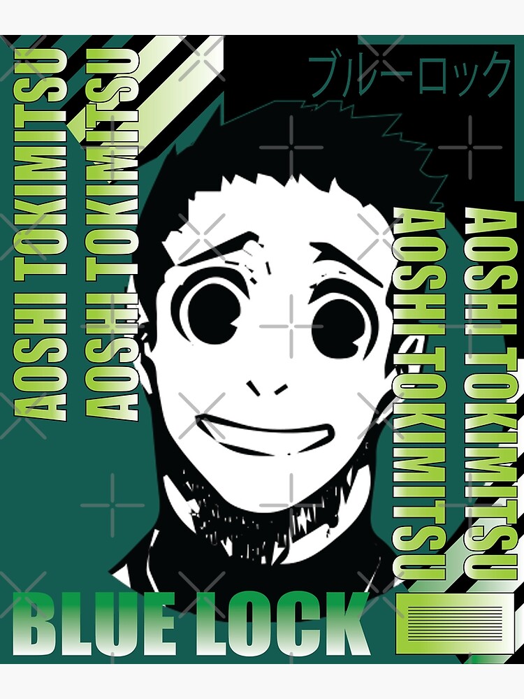 "Tokimitsu Aoshi Blue Lock Blue Lock Manga Anime " Poster for Sale by ...