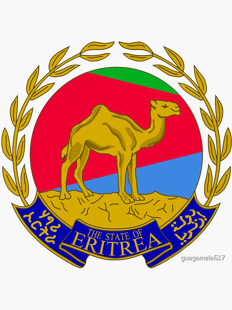 "Eritrea Design" Sticker for Sale by guagamela617 | Redbubble