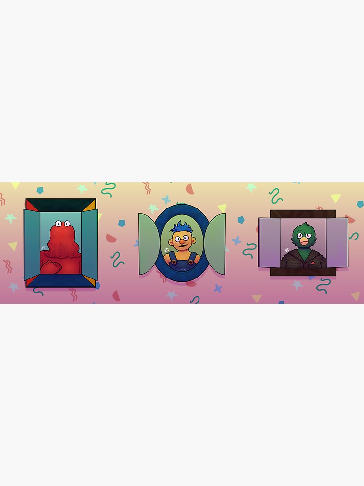 "Dhmis Three of Us" Sticker for Sale by krispy-chips | Redbubble