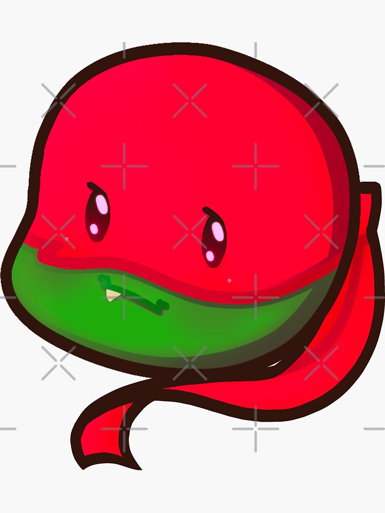 "ROTTMNT Raph" Sticker for Sale by don-othellito | Redbubble