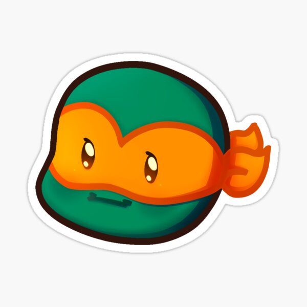 "ROTTMNT Mikey" Sticker for Sale by don-othellito | Redbubble