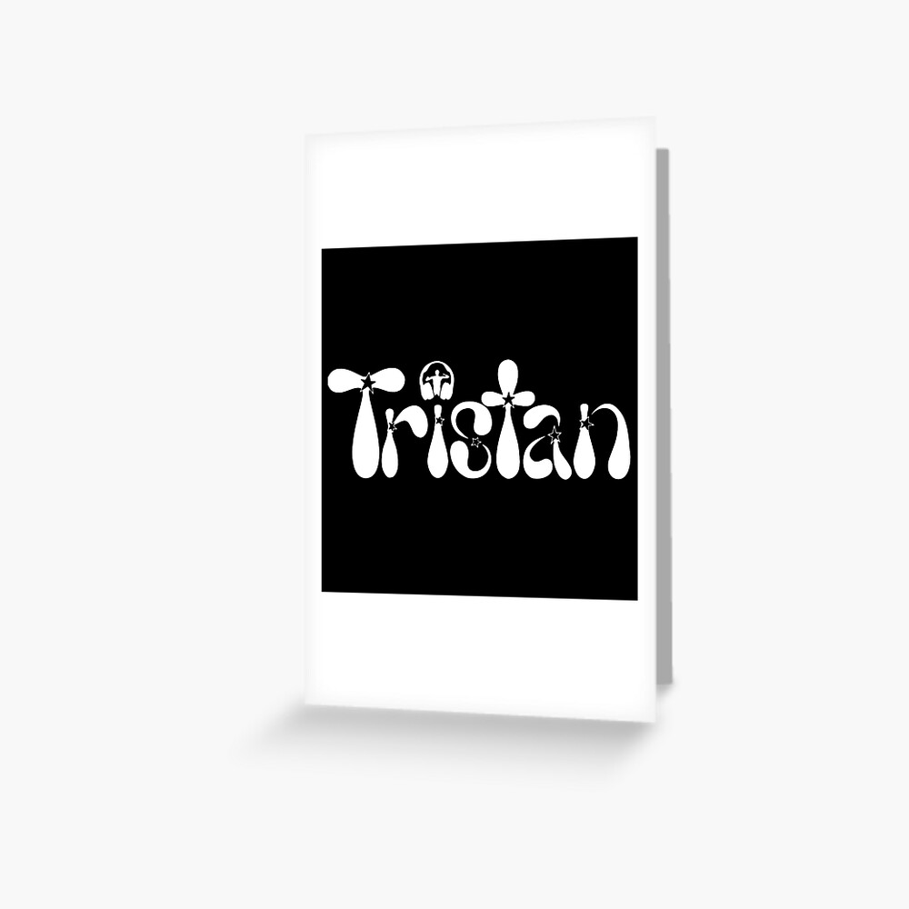 "Tristan Logo" Greeting Card for Sale by Unfairsneaker | Redbubble