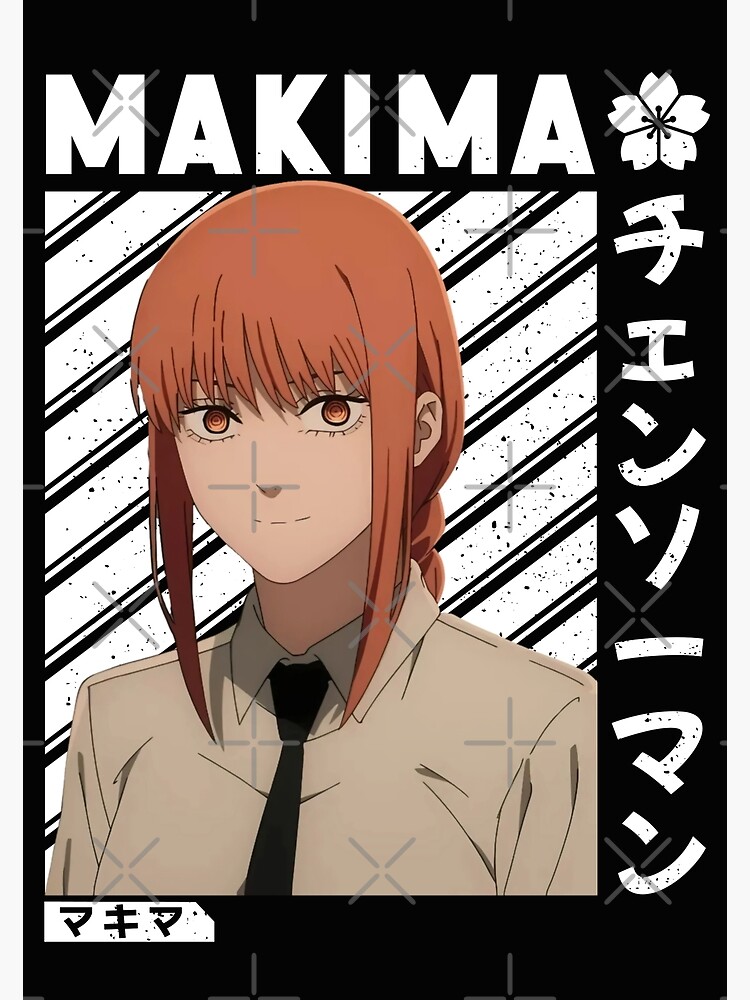 "Makima Smile" Poster for Sale by Neelam789 | Redbubble