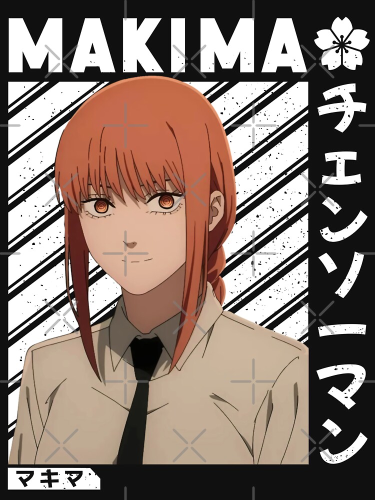 "Makima Smile" T-shirt for Sale by Neelam789 | Redbubble | denji t ...