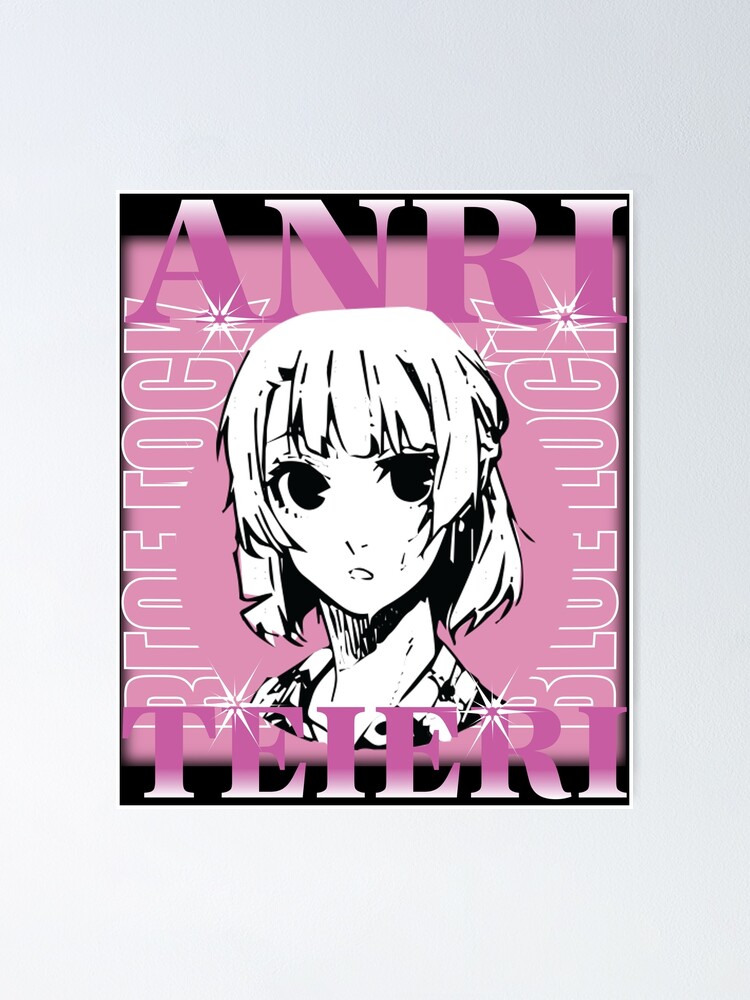 "Anri Teieri Blue Lock Blue Lock Manga Anime" Poster for Sale by ...