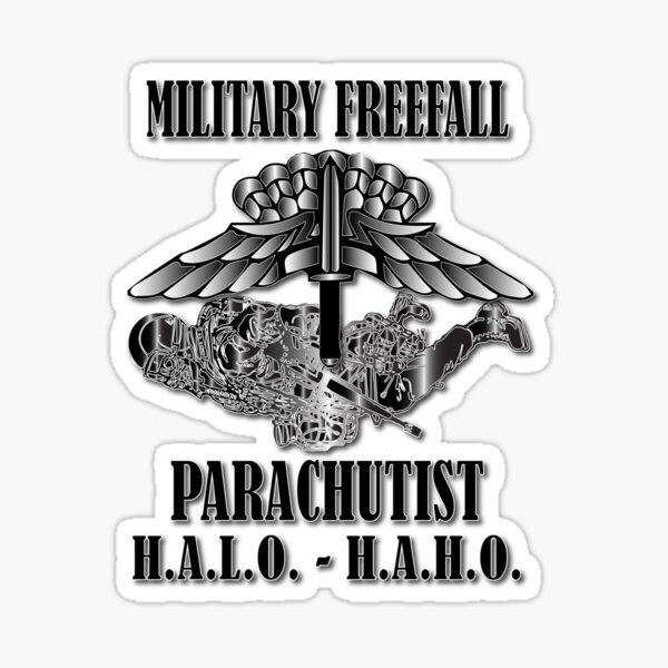 "Military Freefall Parachutist" Sticker for Sale by cp06327 | Redbubble