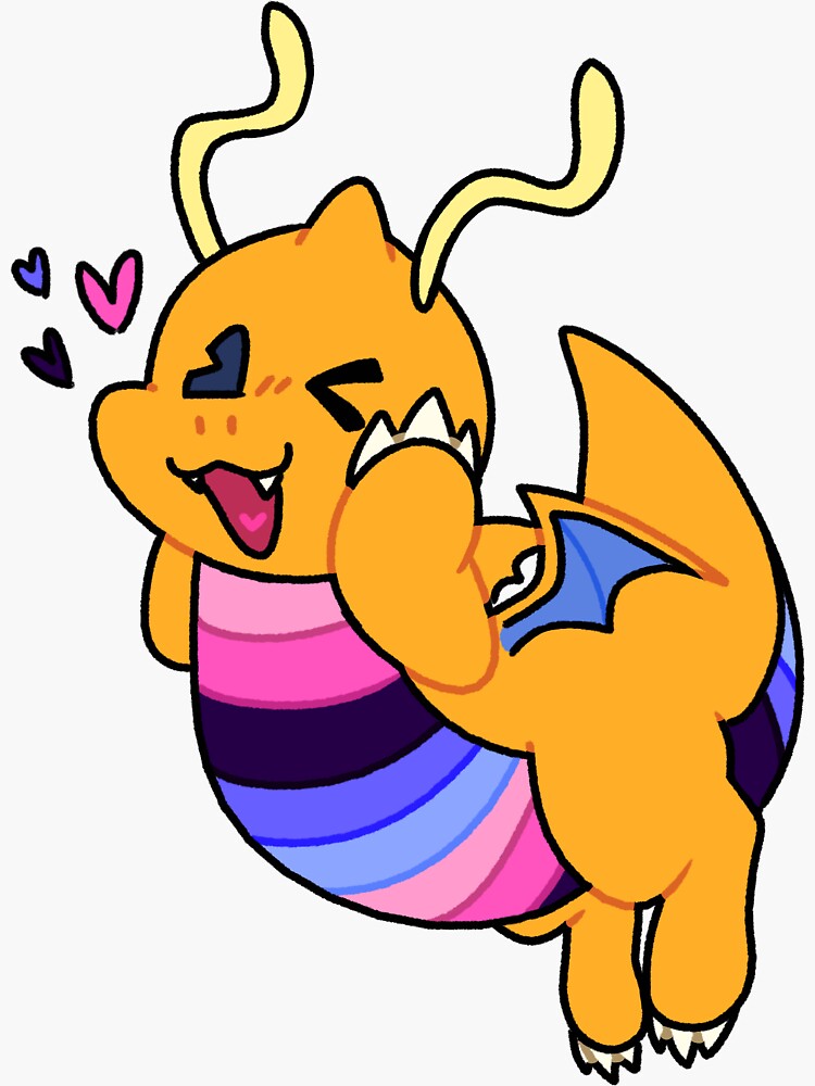 Dragaynite Omnisexual Pride Dragon Sticker For Sale By Friskymcnugget