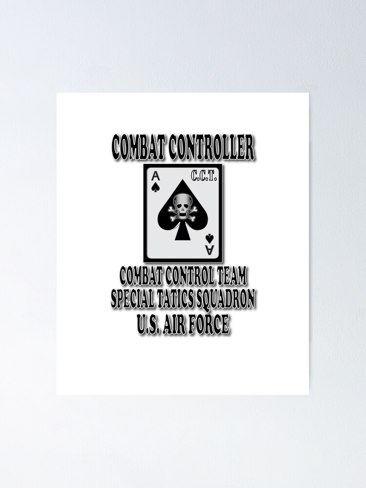 "Combat Controller- Special Tactics Squadron " Poster for Sale by ...