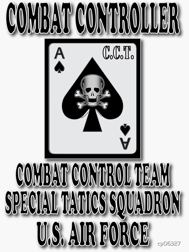 "Combat Controller- Special Tactics Squadron " Sticker for Sale by cp06327 | Redbubble