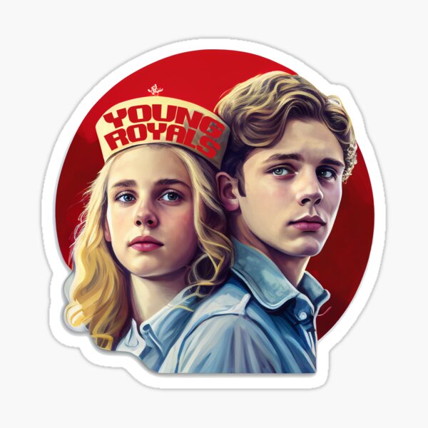 "Young Royals" Sticker for Sale by AykutDoodle | Redbubble