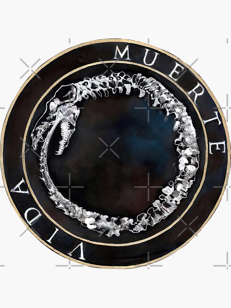 "Disco Death Canserbero" Sticker by HakkiArt | Redbubble