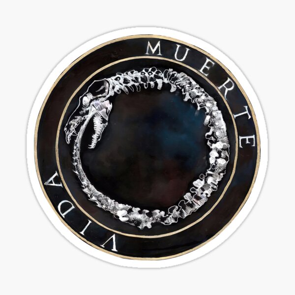 "Disco Death Canserbero" Sticker by HakkiArt | Redbubble