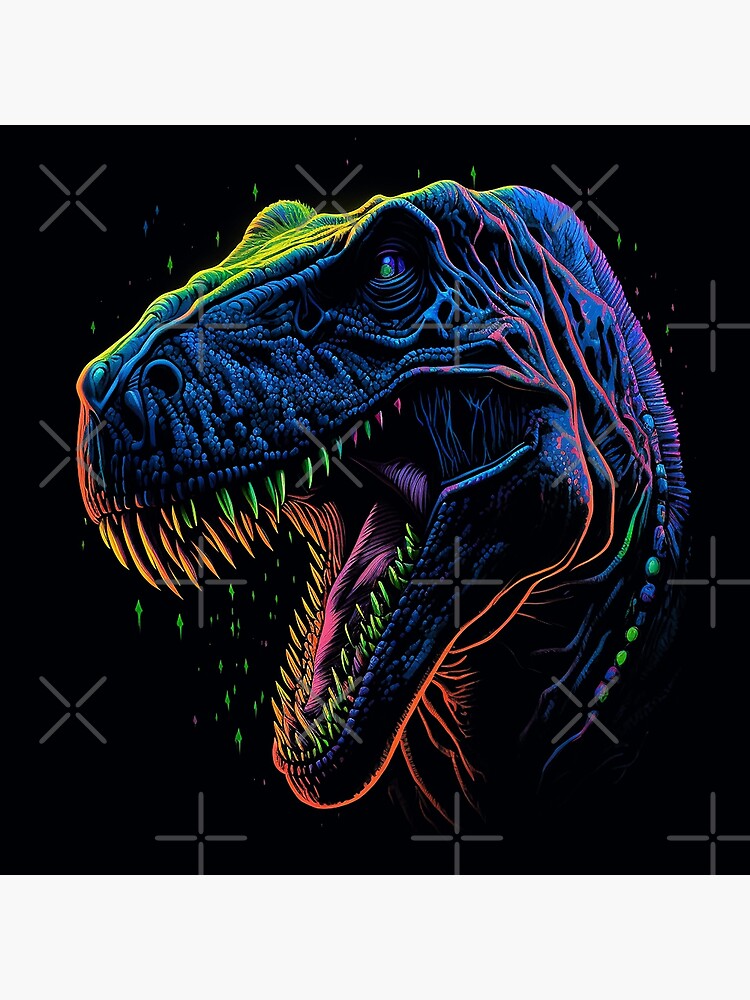 "Retro Rex" Poster for Sale by Soda-Pop-Art-87 | Redbubble
