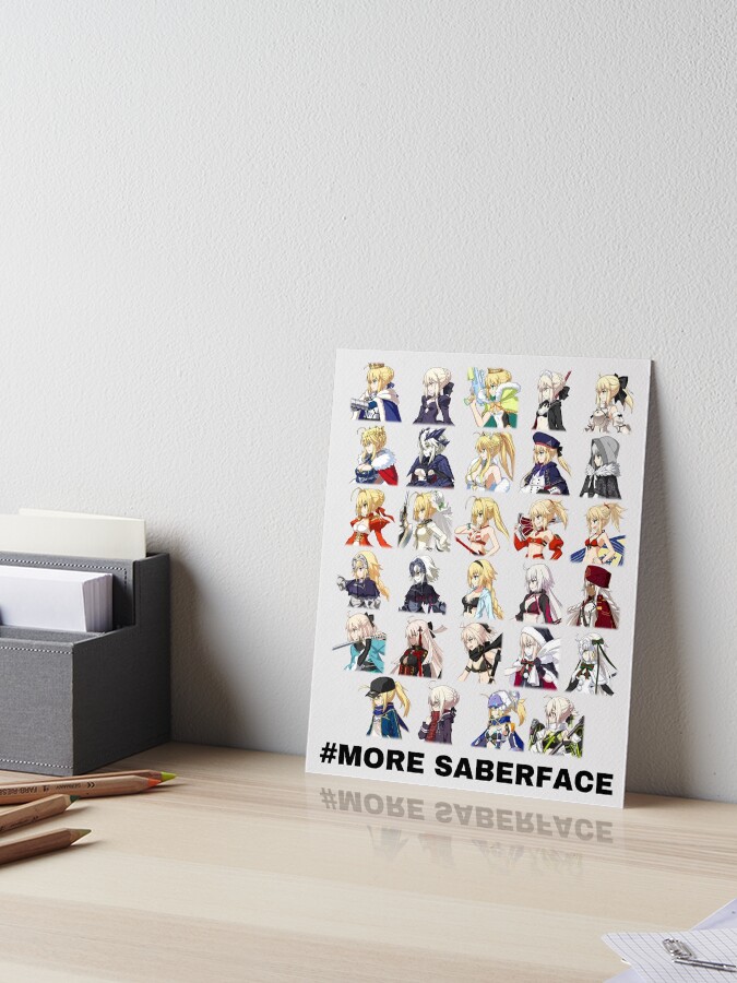 "More Saberface (2021)" Art Board Print for Sale by Ellie Forder Condon ...