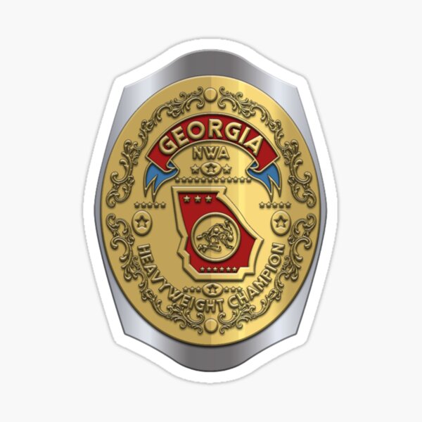 "Wrestling Championship Belt" Sticker for Sale by Saint-Designs77 ...