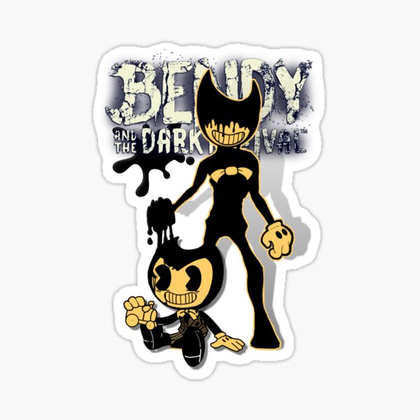 "Bendy And The Dark Revival" Sticker for Sale by Denel-Arts | Redbubble