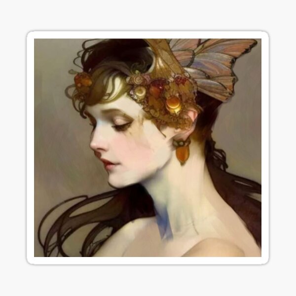 "ethereal" Sticker for Sale by odettebeads | Redbubble