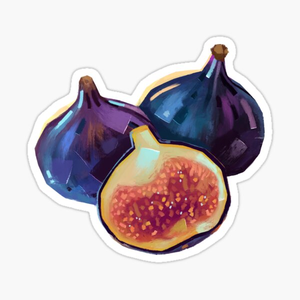 "Figs" Sticker for Sale by Melonape | Redbubble