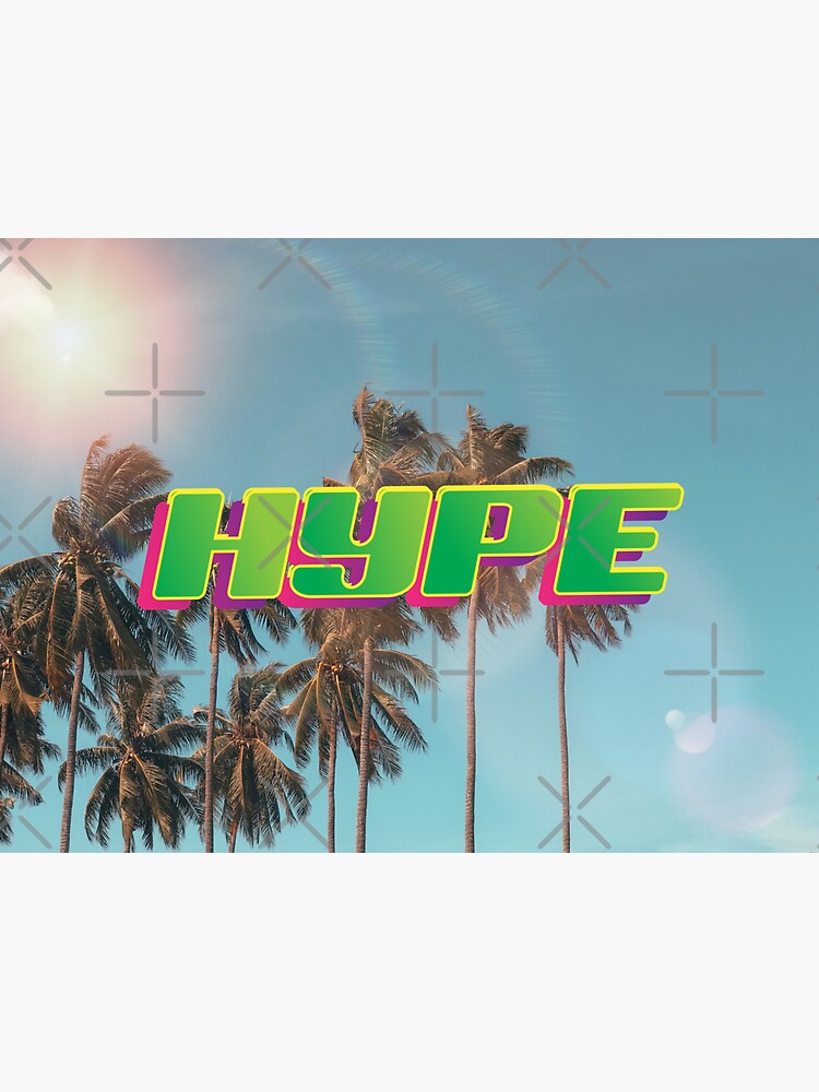 "Hype colourful palm tree creative design" Sticker for Sale by ...