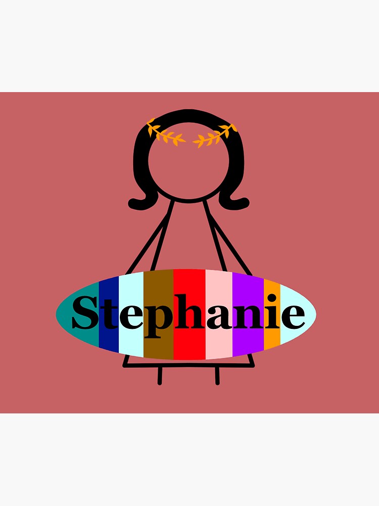 "Stephanie Color Mix" Sticker for Sale by Comfort-Station | Redbubble