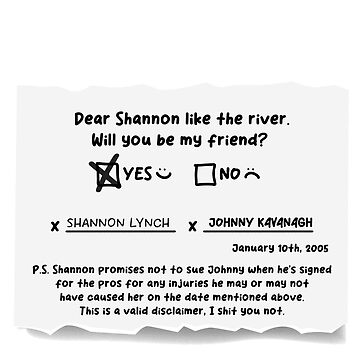 "Johnny's Note | Boys of Tommen" Sticker for Sale by fracnhesca | Redbubble