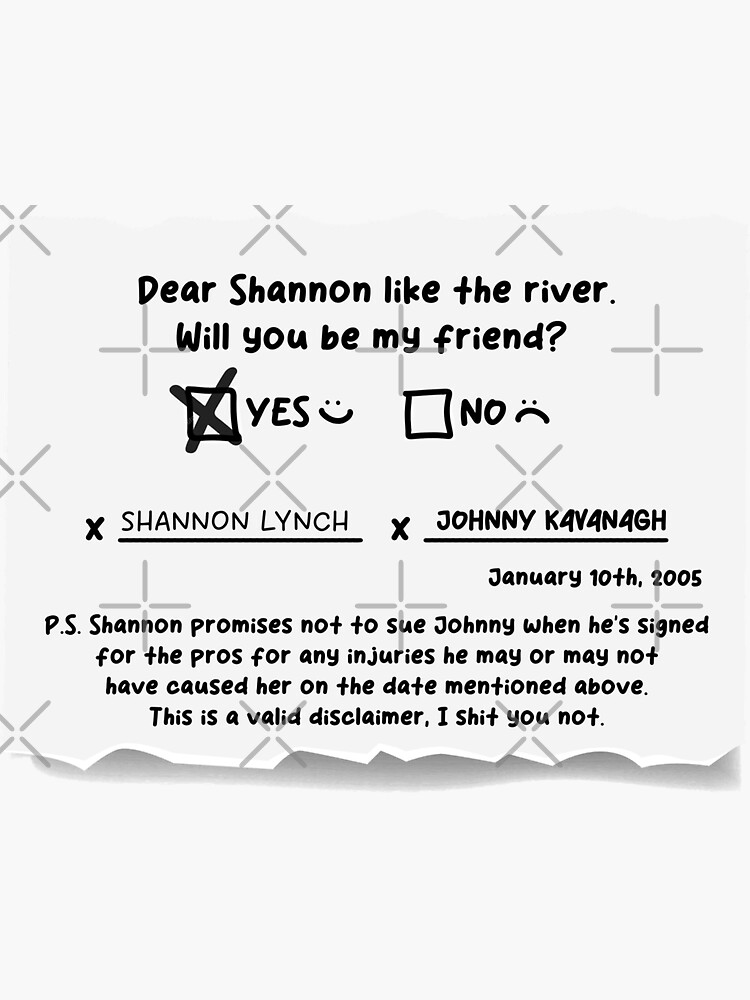 "Johnny's Note | Boys of Tommen" Sticker for Sale by fracnhesca | Redbubble