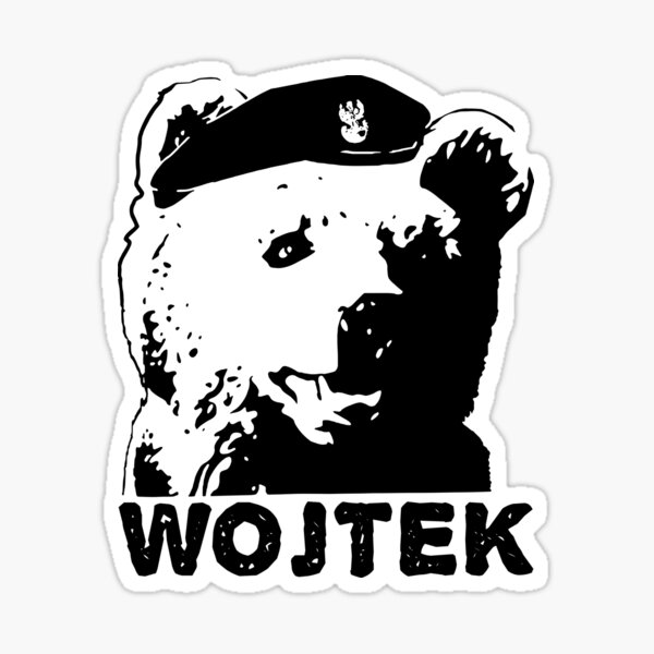"Wojtek the Bear Corporal Wojtek" Sticker for Sale by Aniirov | Redbubble