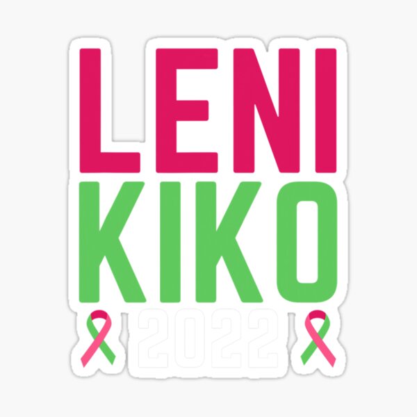 "Leni Kiko 2022 Pangilinan Team Philippine President Election " Sticker ...