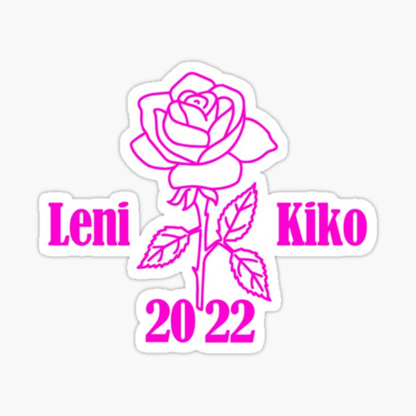 "Leni Kiko 2022, Leni Robredo For President " Sticker for Sale by ...