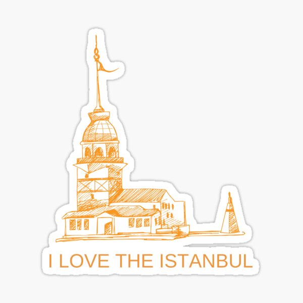 "ISTANBUL" Sticker for Sale by payidar-yuce | Redbubble