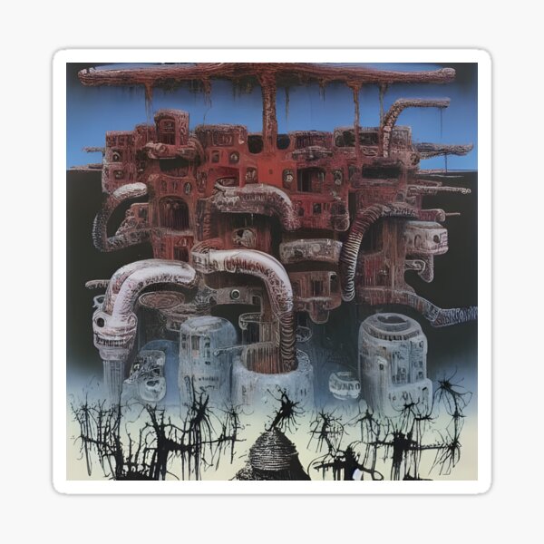 "The Machine" Sticker for Sale by numgis | Redbubble