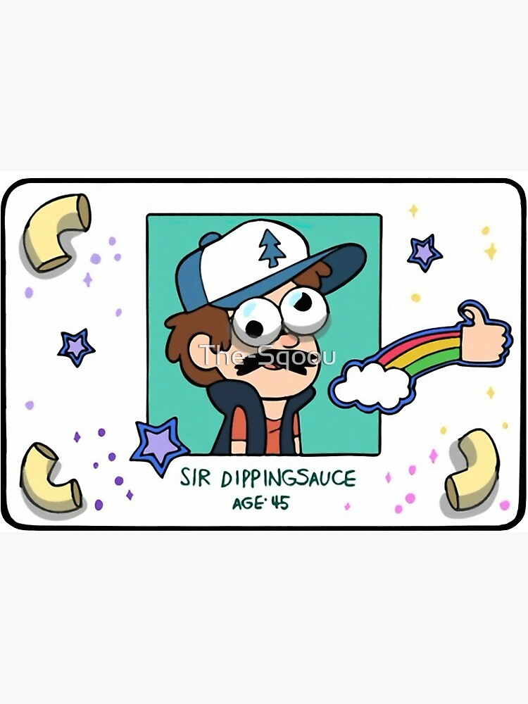 Dipper Pines' "Sir Dippingsauce" Fake ID Card Replica Premium Matte ...
